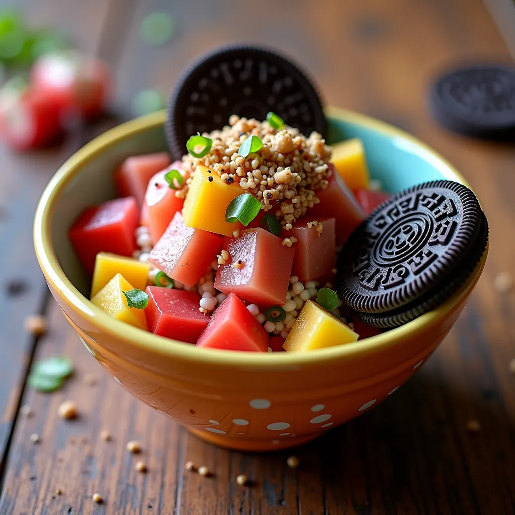 Discovering the Unique Blend of Poke and Oreos